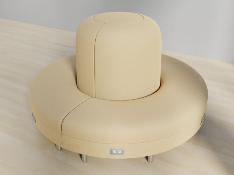 Booth Power Options Include 120V Power Outlets and USB power outlets ...